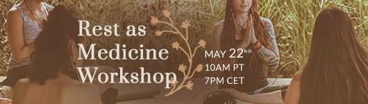 PayPal Form | Rest As Medicine Workshop